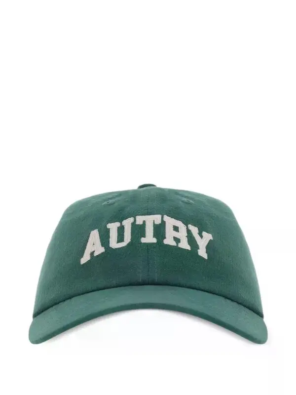 AUTRY Baseball Cap With Embroidered Logo - Green