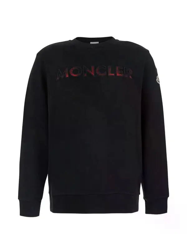Moncler Logo-patch Sweater - Black