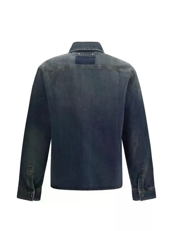 GOLDEN GOOSE Patch-pocket Denim Shirt