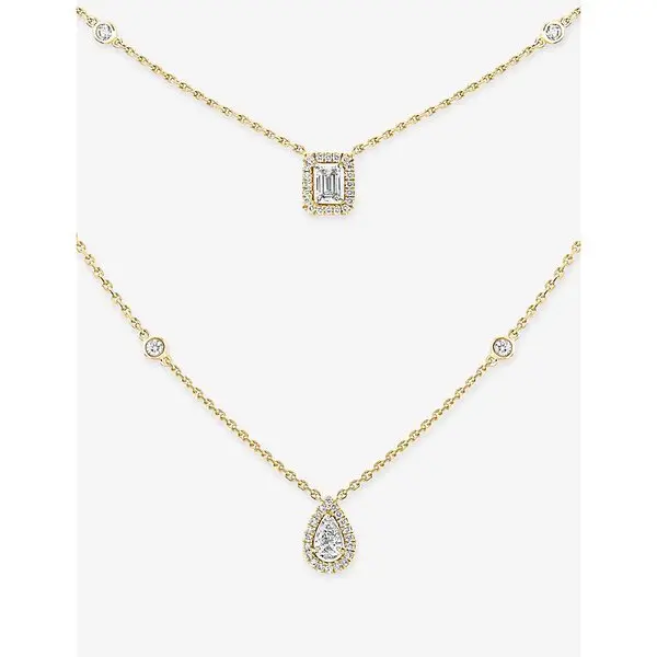 Messika My Twin 2-row Diamond Necklace