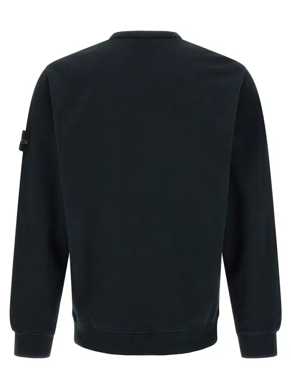 Stone Island Badge Sweatshirt - Blue
