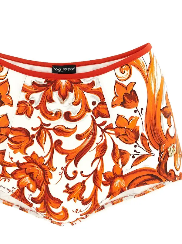 Dolce & Gabbana Maiolica' Bikini - Orange