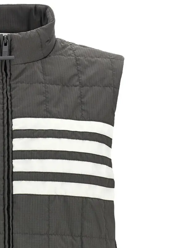 Thom Browne 4bar Ripstop Shiny Vest