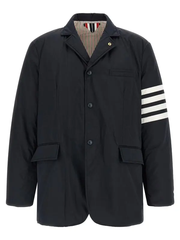 Thom Browne 4bar Padded Jacket - Blue