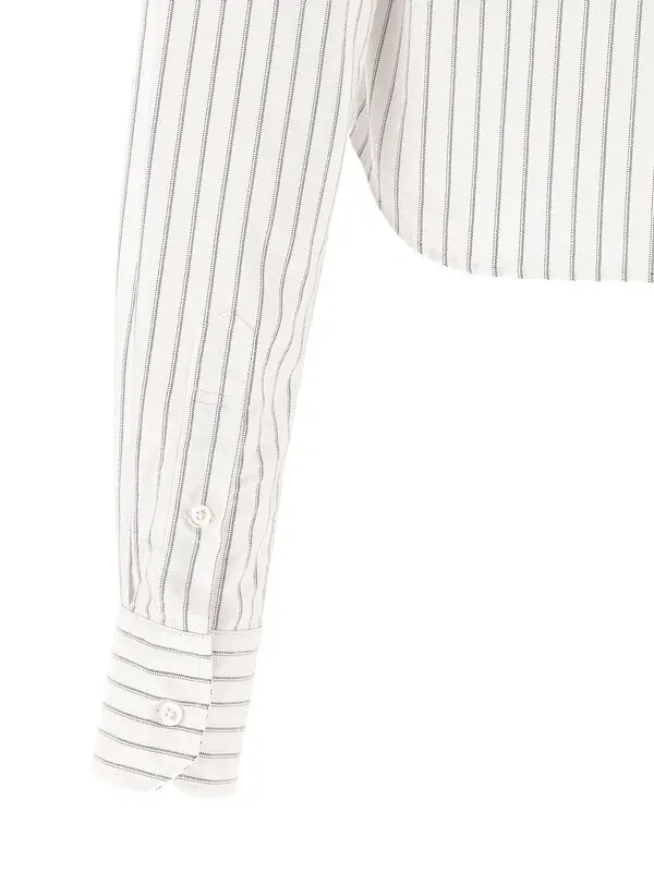 Thom Browne 4bar' Cropped Shirt