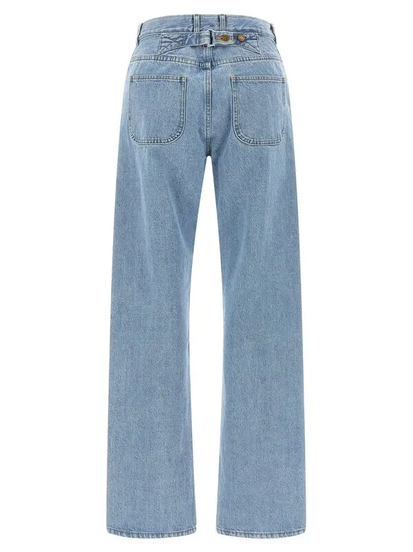 Thom Browne Back Martingale Jeans