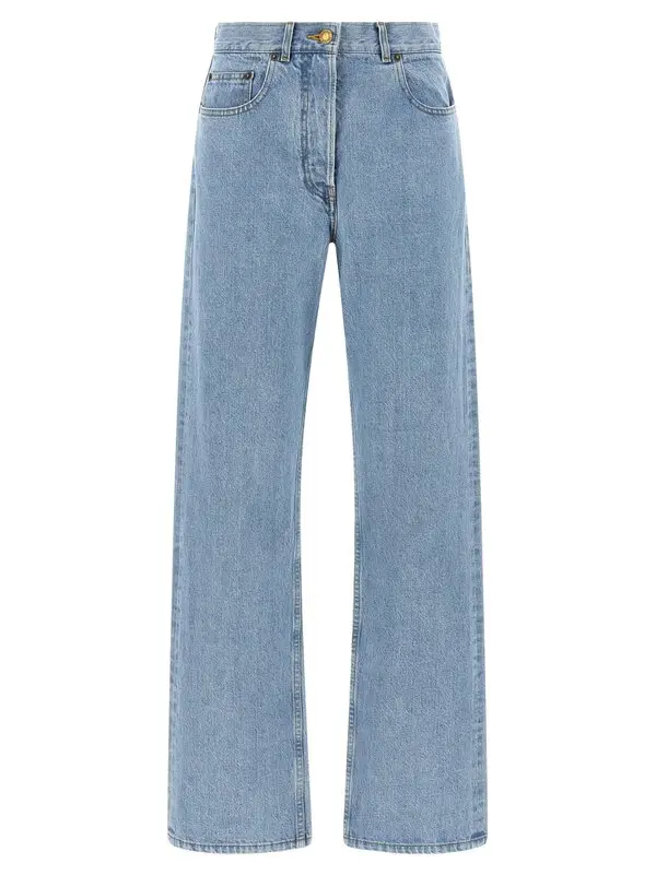 Thom Browne Back Martingale Jeans - Blue