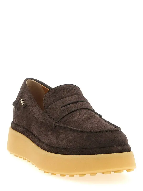 TOD'S Suede Loafers
