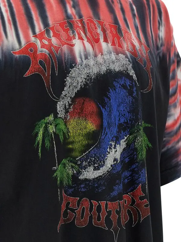 Balenciaga Extreme Tie Dye' T-shirt