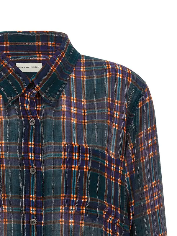 Dries Van Noten Cheers" Shirt - Multicolor