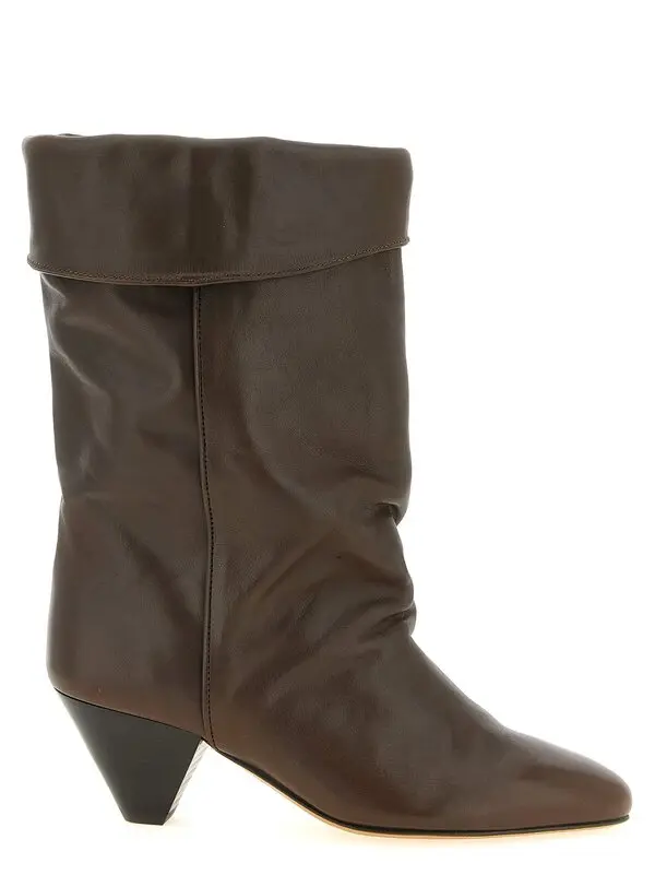 Isabel Marant Étoile Dalby' Ankle Boots - Brown