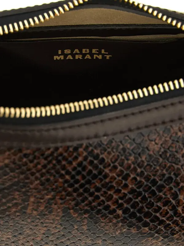 Isabel Marant Étoile Oskan Moon' Shoulder Bag - Brown