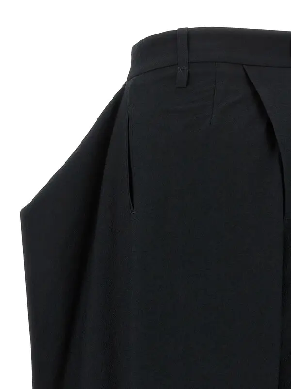 Issey Miyake Grainy" Pants - Black