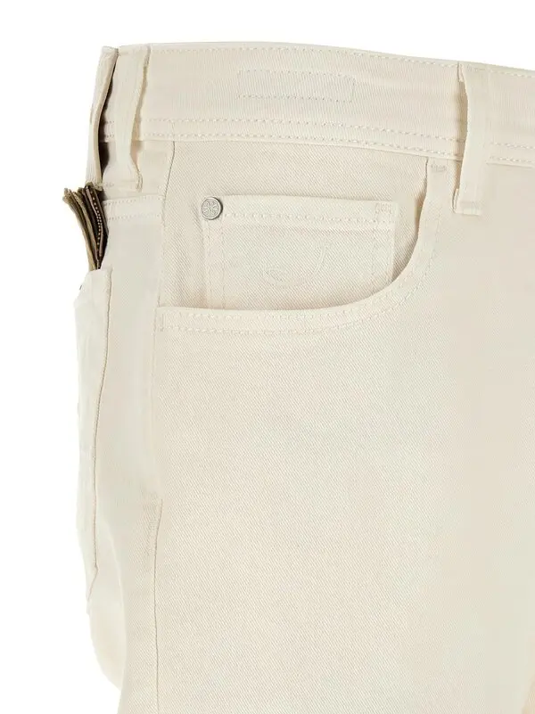 Jacob Cohen Bard" Slim Fit Jeans - White
