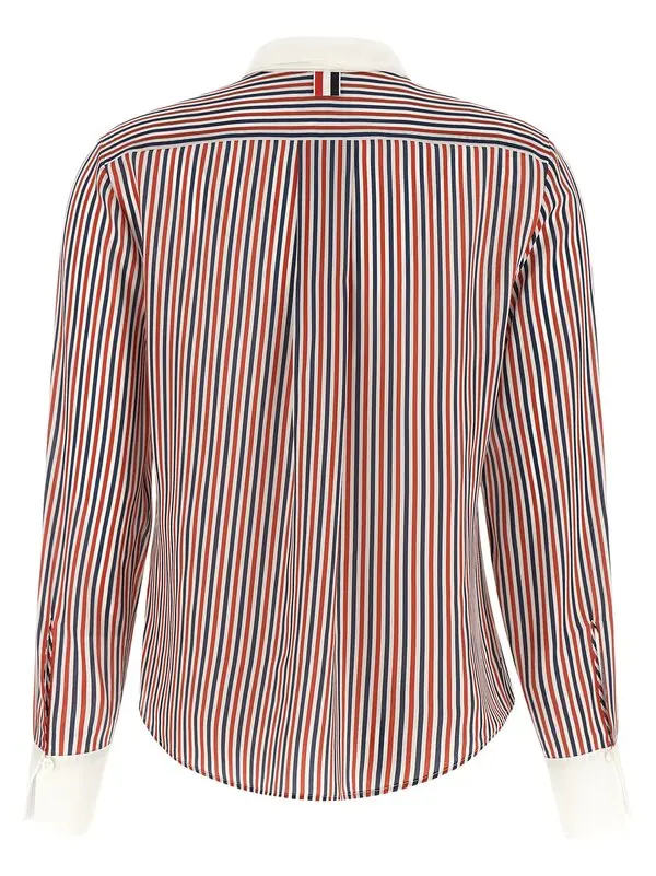 Thom Browne Removable Lavallière Collar Shirt