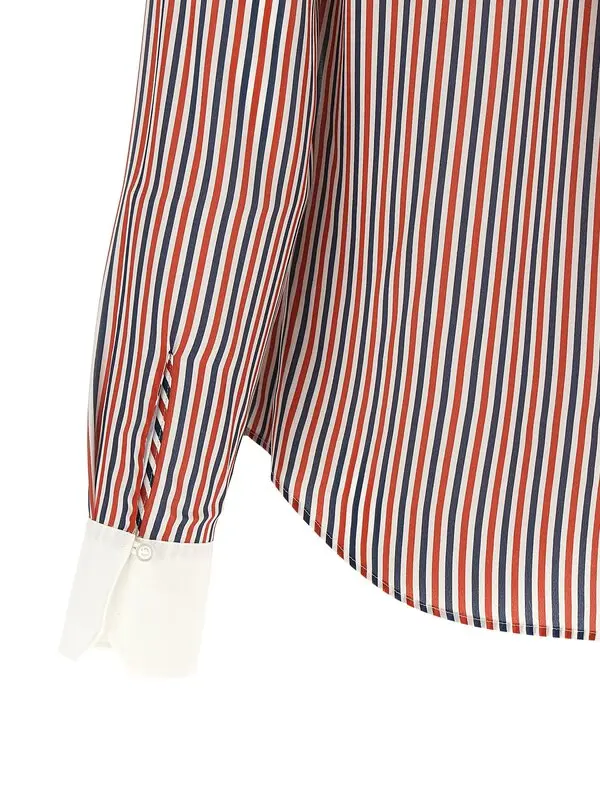 Thom Browne Removable Lavallière Collar Shirt