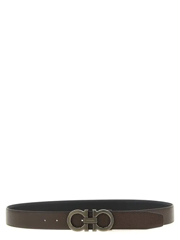 FERRAGAMO Doppio Gancini' Reversible Belt