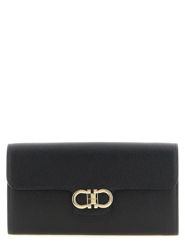 FERRAGAMO Gancini' Wallet On Chain