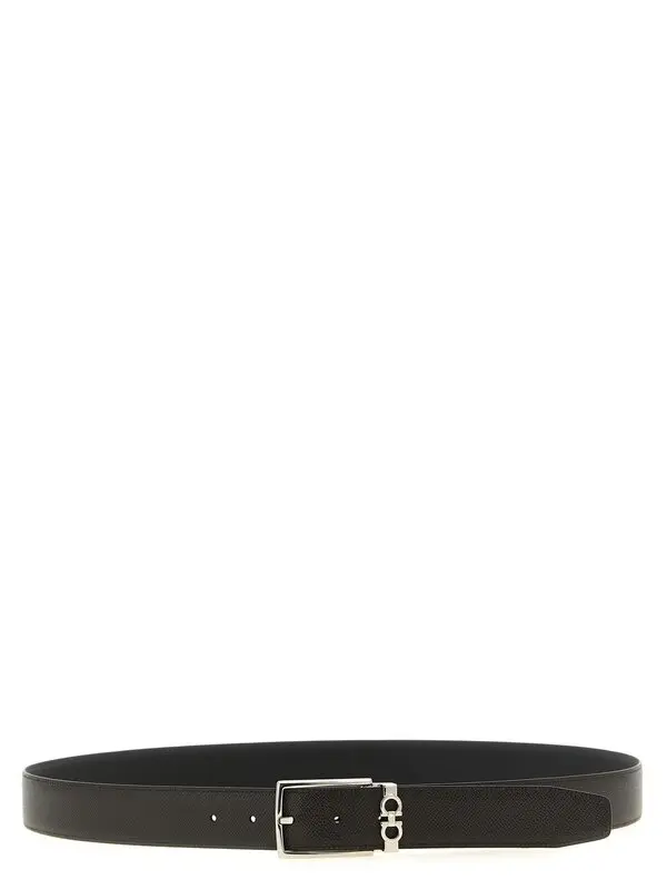 FERRAGAMO Gancini' Reversible Belt
