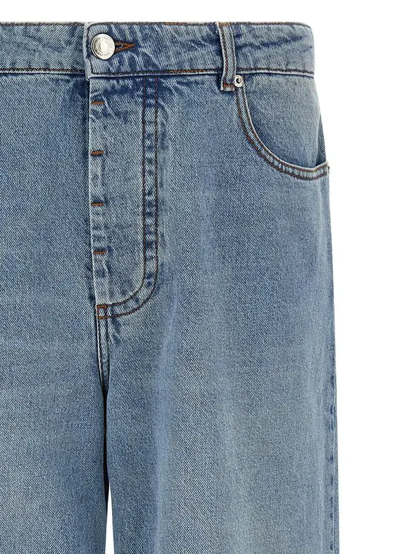 AMI Paris Wide Leg Jeans
