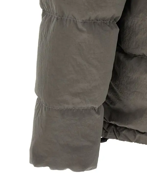 Stone Island Crumpled Effect Down Jacket
