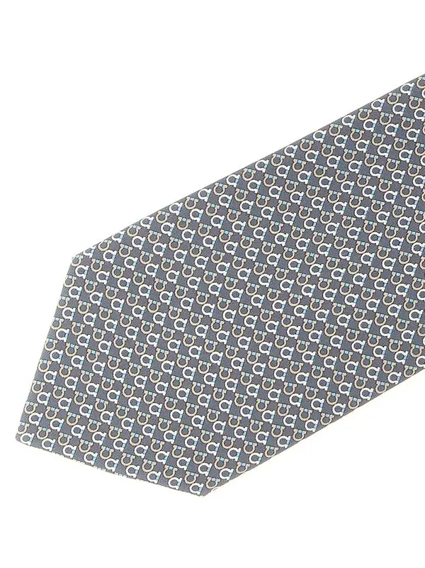 FERRAGAMO Chicca' Tie - Gray
