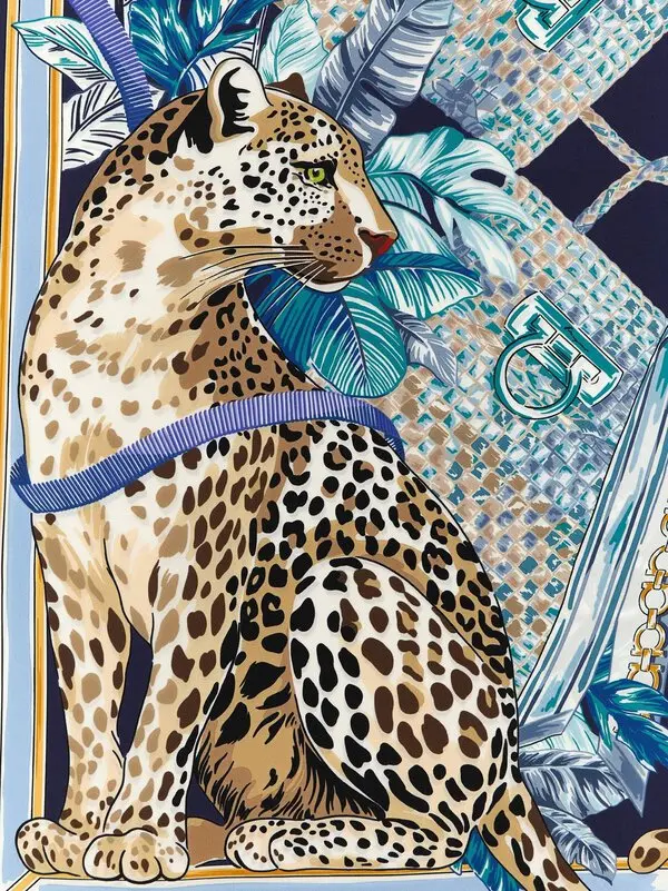 FERRAGAMO Felindra' Scarf - Blue