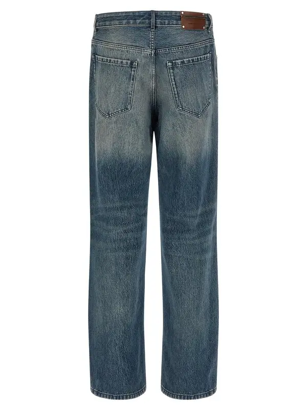Dries Van Noten Peyter Straight-leg Jeans - Blue