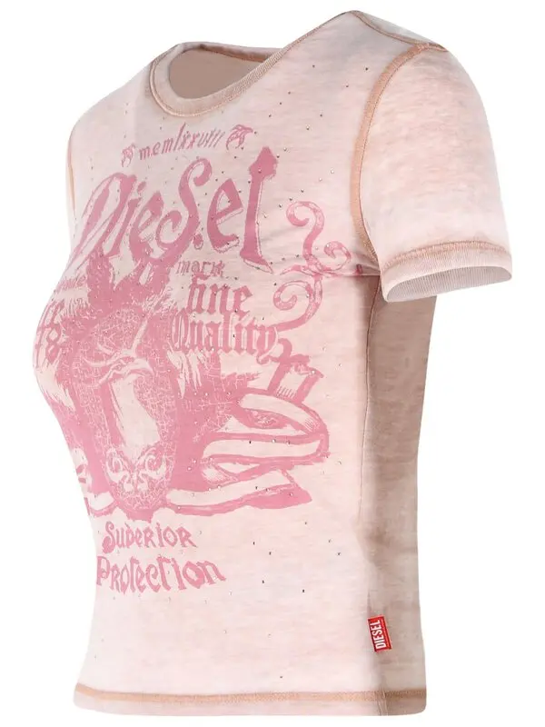 DIESEL® Cotton Blend Jersey T-shirt