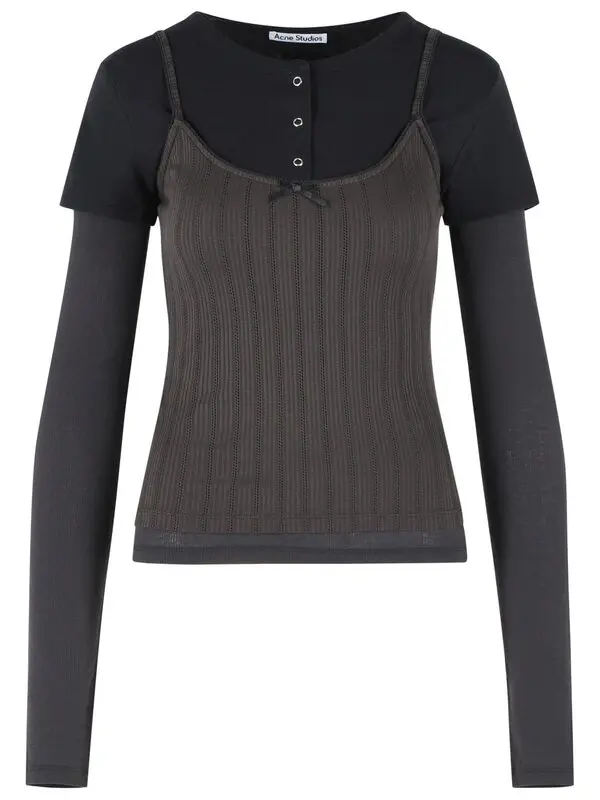 Acne Studios Lyocell T-shirt - Black
