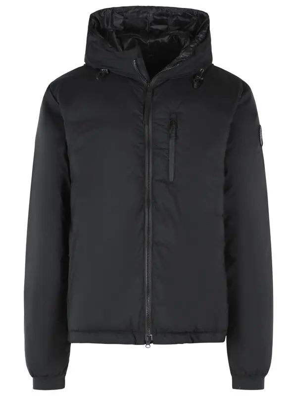 Canada Goose Lodge' Hooded Down Jacket In Polyamide