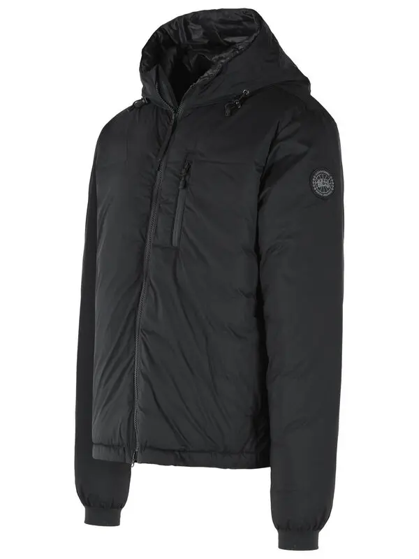 Canada Goose Lodge' Hooded Down Jacket In Polyamide