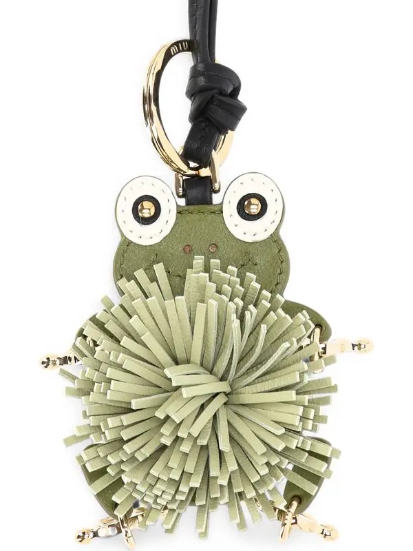 Miu Miu Trick Portachiavi In Pelle