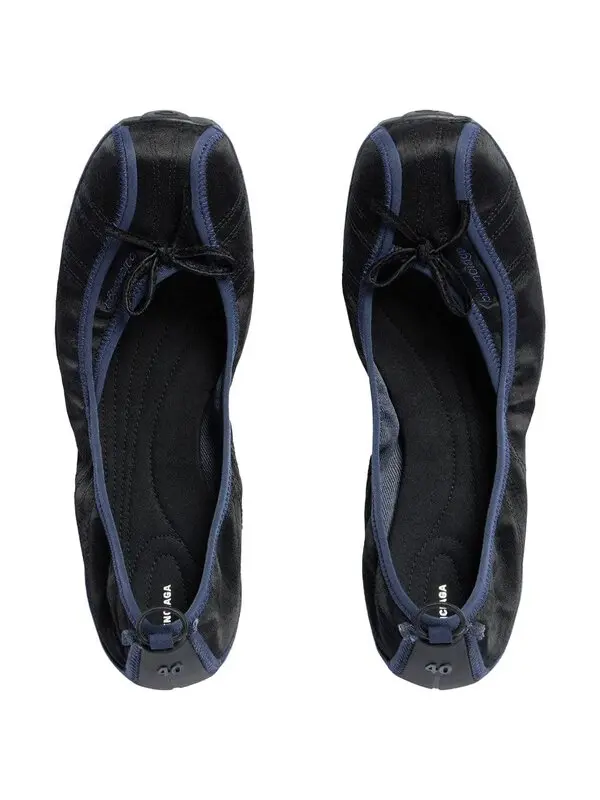 Balenciaga Ballet Sneaker In Technical Material - Black
