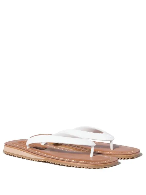 Miu Miu Slightly Padded Thong Sandals