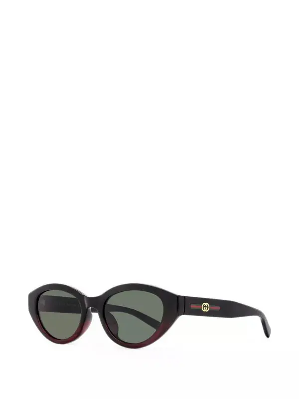 Gucci Oval-frame Sunglasses