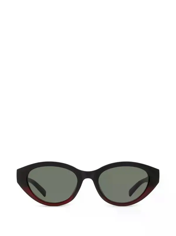 Gucci Oval-frame Sunglasses - Black