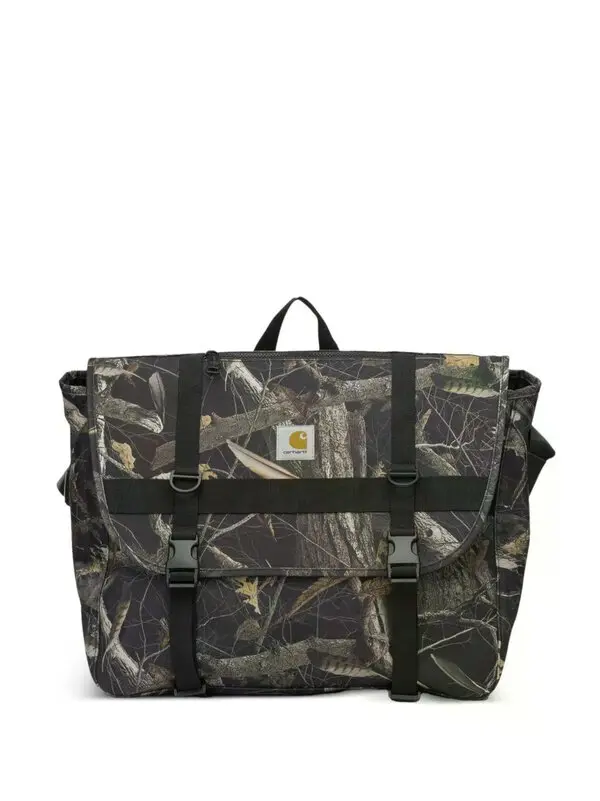 Carhartt Work In Progress Camouflage Buckle Shoulder Bag - Black