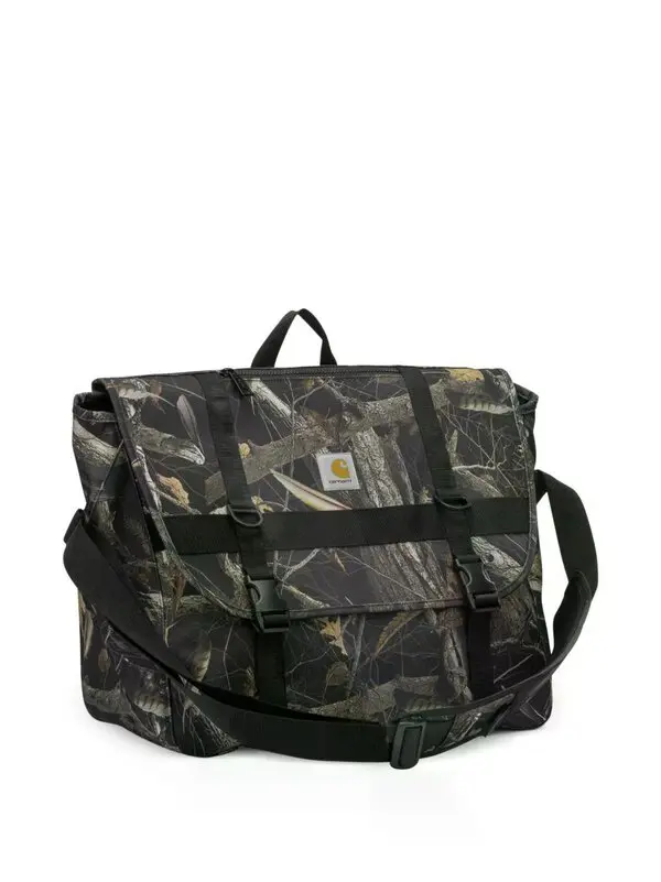 Carhartt Work In Progress Camouflage Buckle Shoulder Bag - Black