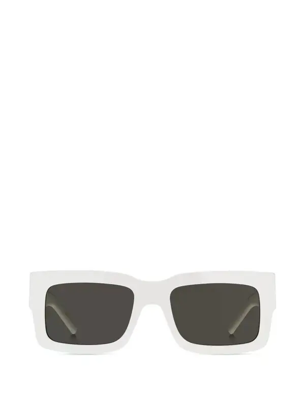 BOSS Logo-plaque Rectangle-frame Sunglasses