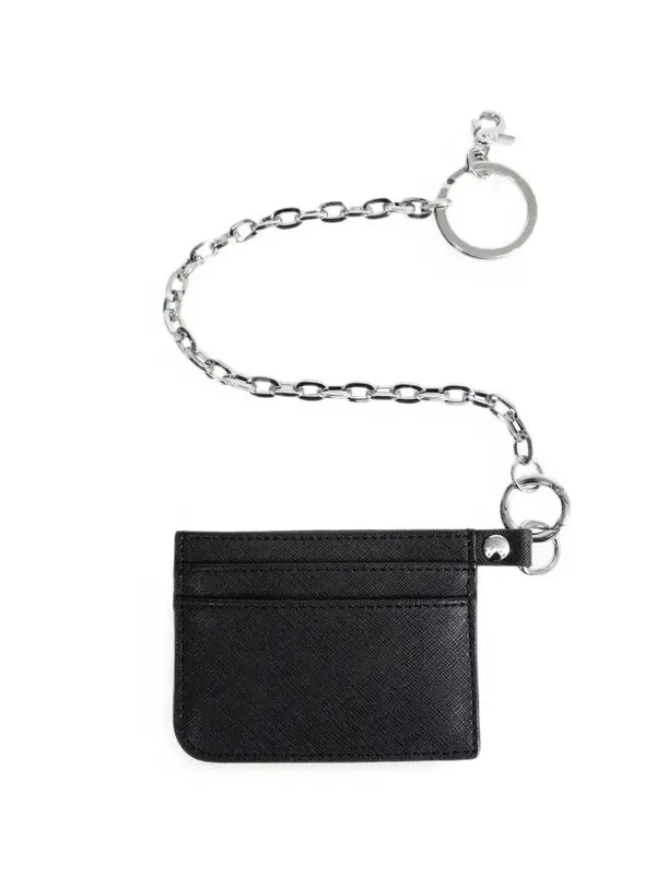 VIVIENNE WESTWOOD Chain-link Card Holder - Black