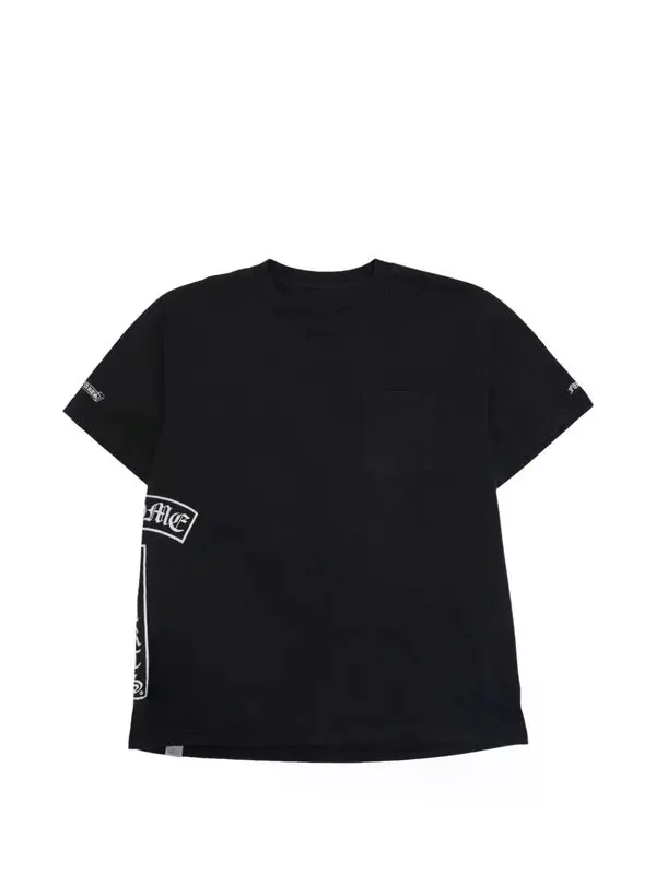 Chrome Hearts Logo-print Short-sleeve T-shirt - Black