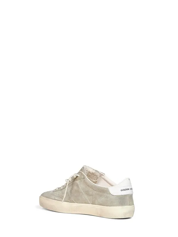 GOLDEN GOOSE Taupe Suede Soul Star Sneakers
