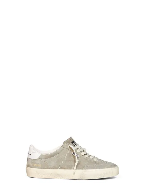 GOLDEN GOOSE Taupe Suede Soul Star Sneakers - Multicolor