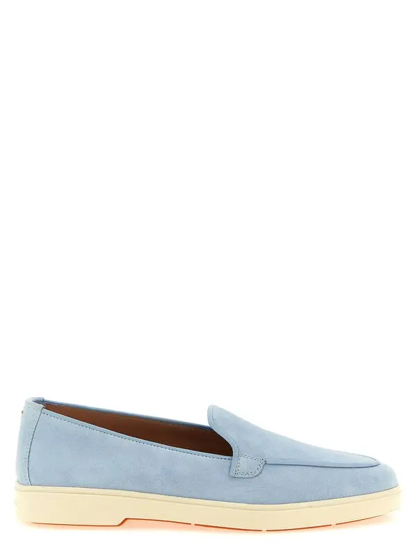 Santoni Debora Suede Loafers