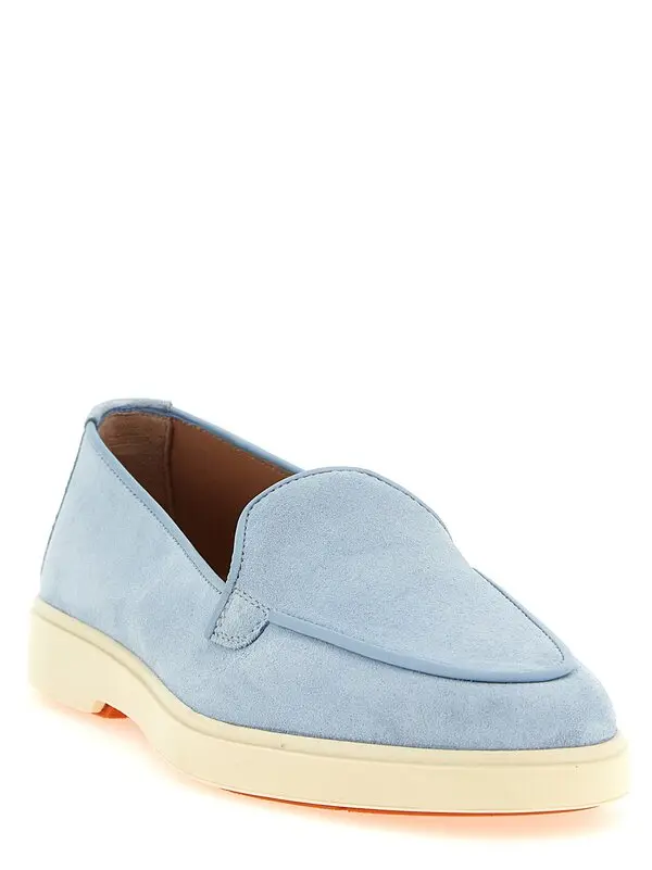 Santoni Debora Suede Loafers