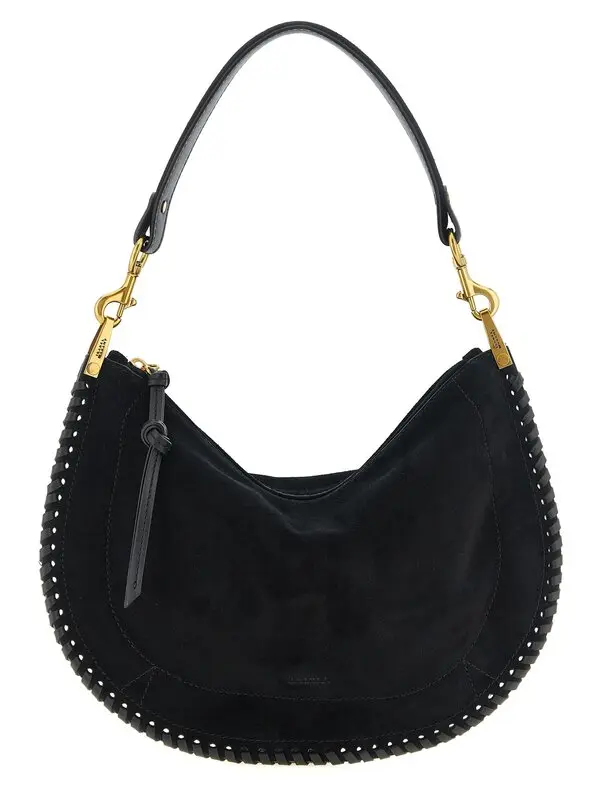 Isabel Marant Étoile Oskan Soft Zip Suede Hobo Bag