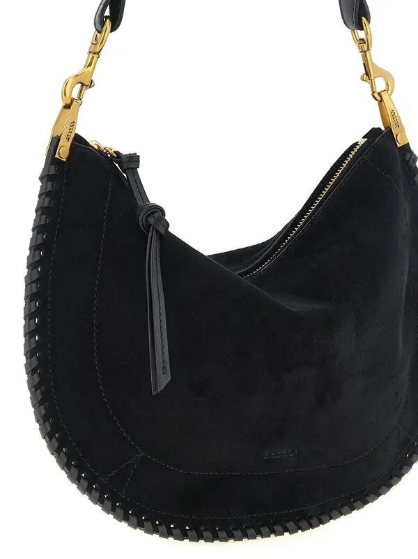 Isabel Marant Étoile Oskan Soft Zip Suede Hobo Bag