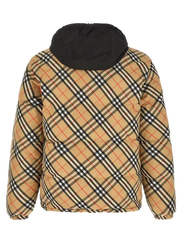 Burberry Snowdon Reversible Down Jacket - Cream