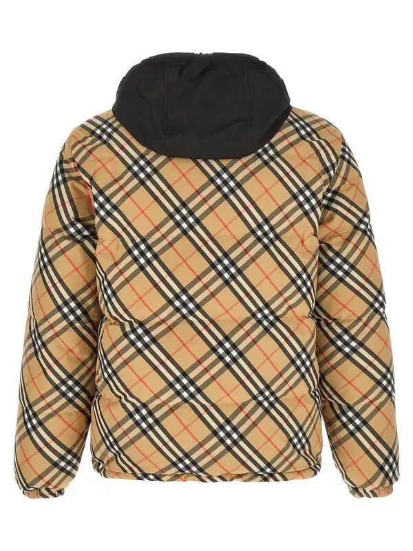 Burberry Snowdon Reversible Down Jacket - Cream